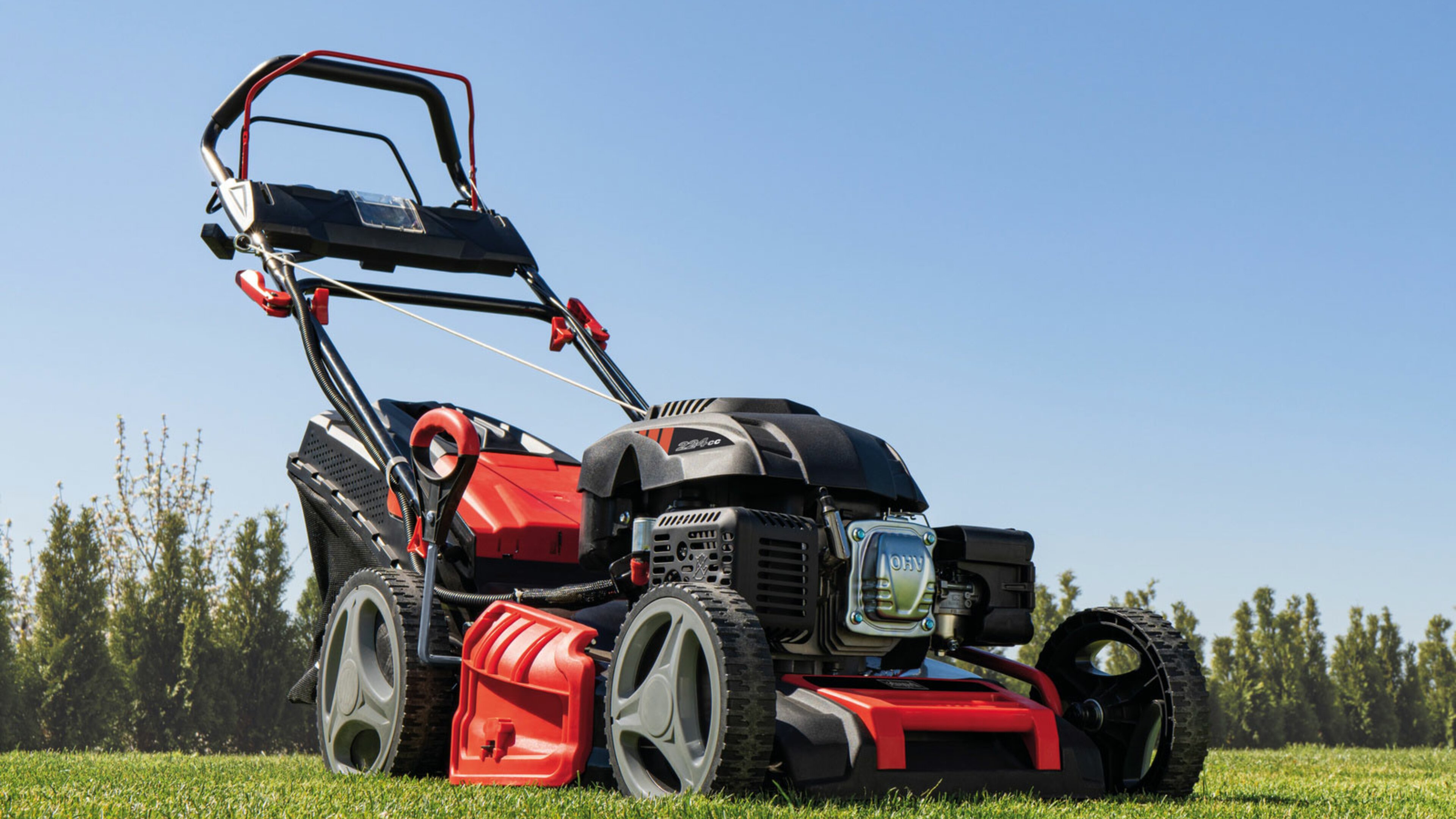 Tondeuse à démarrage électrique