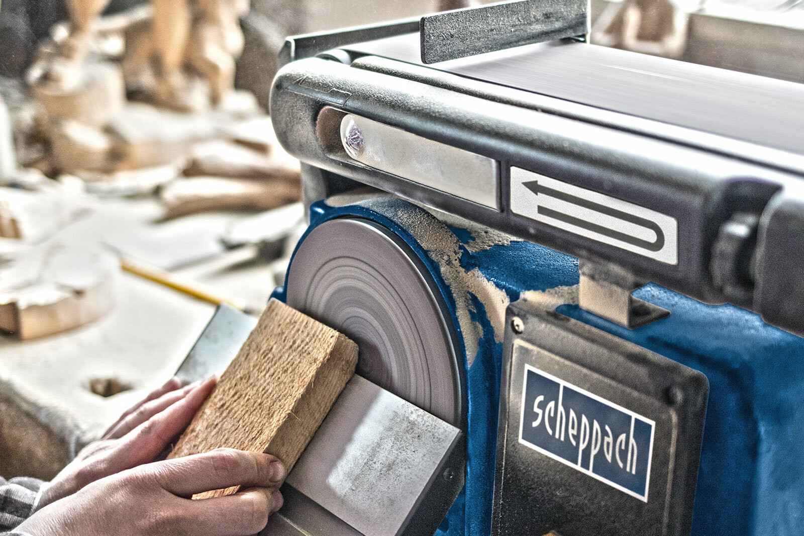 Grinding machines for wood & steel | scheppach grinding technology ...